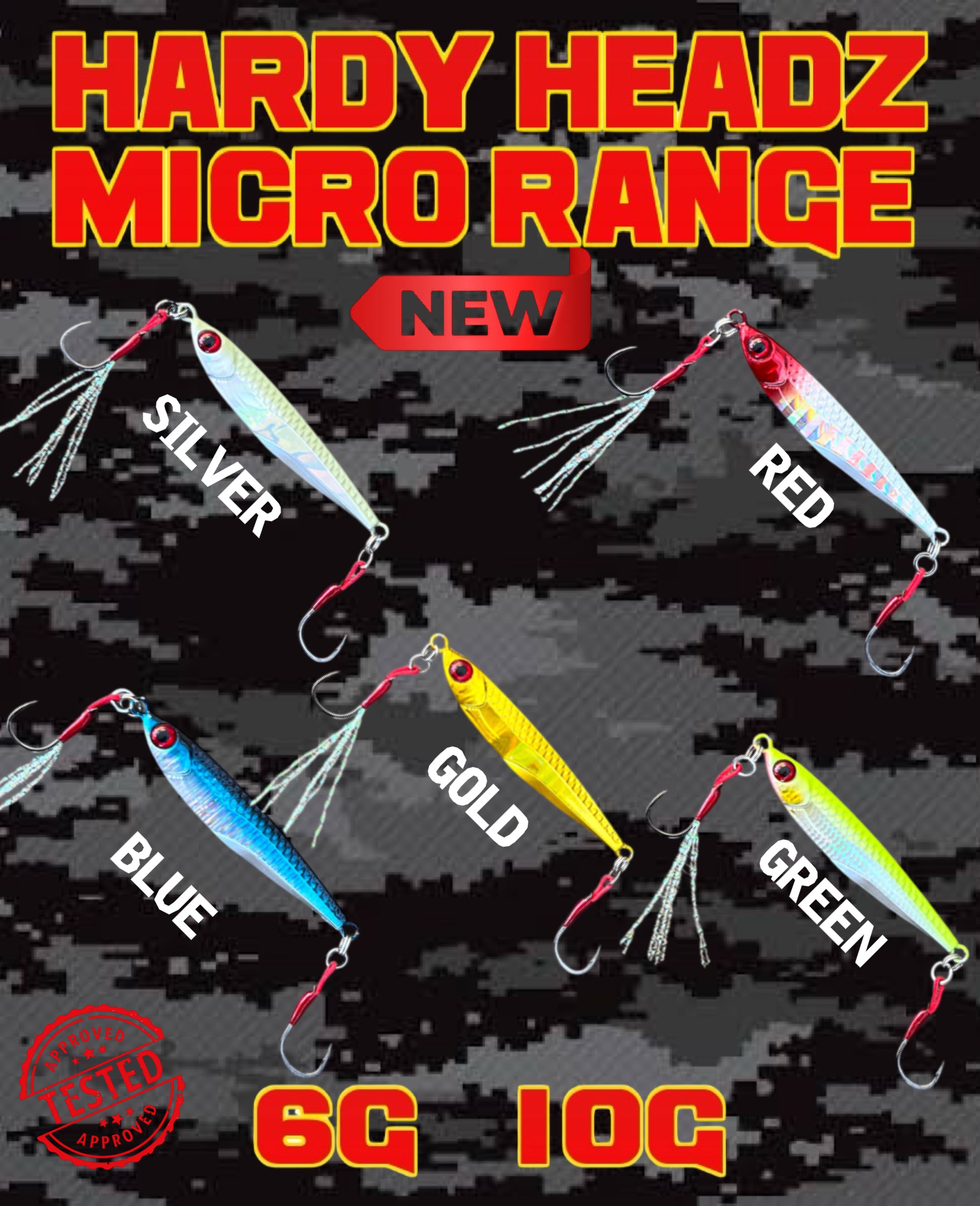 Hardy Headz Micro Range – Doctor Hook Lures